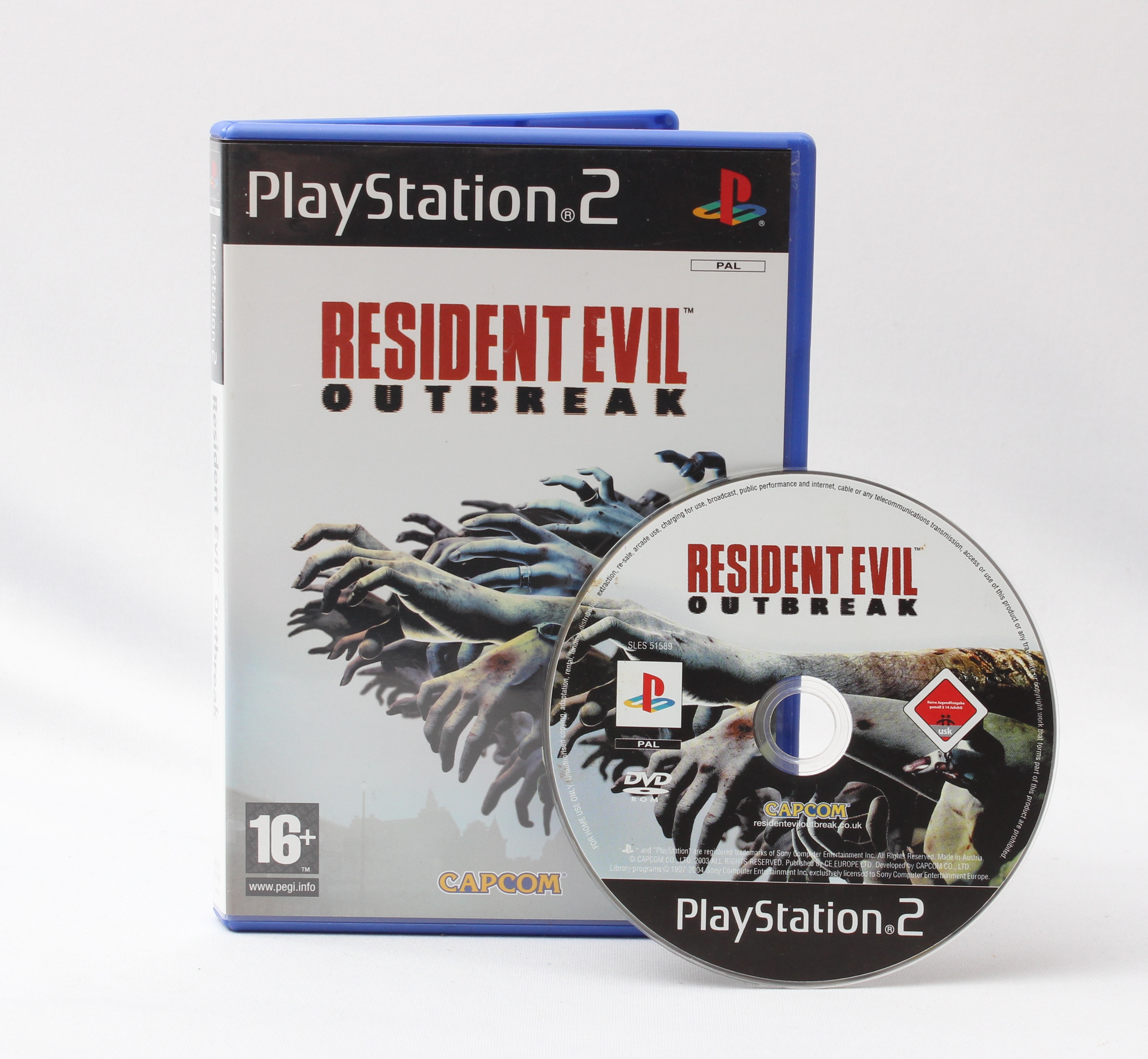 Pre-owned Resident Evil Outbreak PlayStation 2 Video Game With Manual (VG) - Own4Less